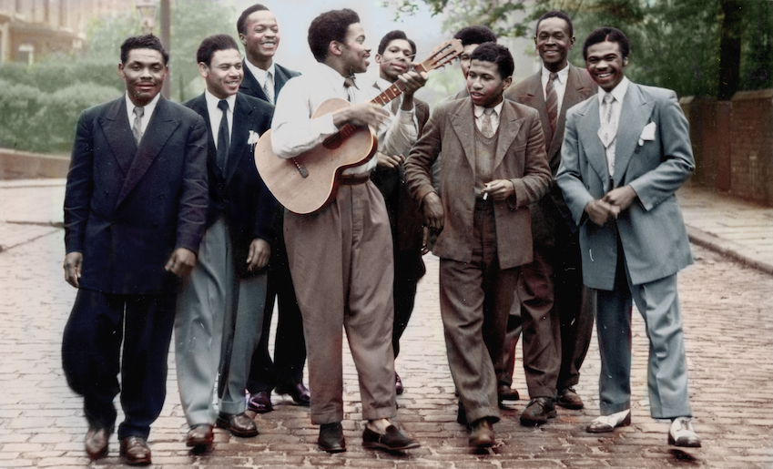 Black and white photos of Windrush Generation members in Leeds brought ...