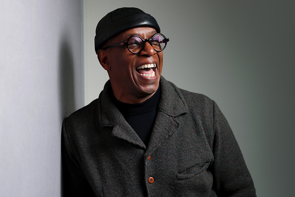 Ian Wright on the ball for girls playing football - Voice Online